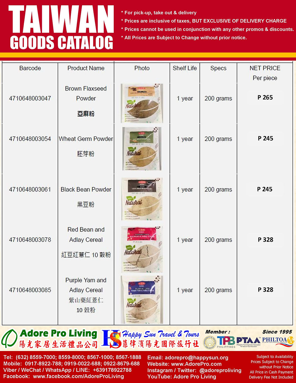 Taiwan Goods | Adore Pro Living