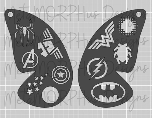 Hero Stencil | Milehighface&bodyart