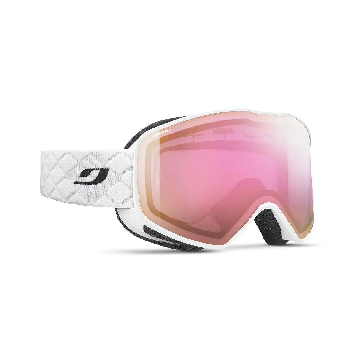 JULBO CYCLON - WHITE 3D - REACTIV 1-3 HIGH CONTRAST | snosjo