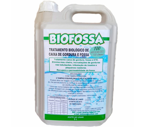 BIOFOSSA 100 APLICAÇÕES | BIOFOSSA
