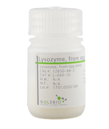 LISOZYME, EGG WHITE, 5G, GOLDBIO | Dibbiotek