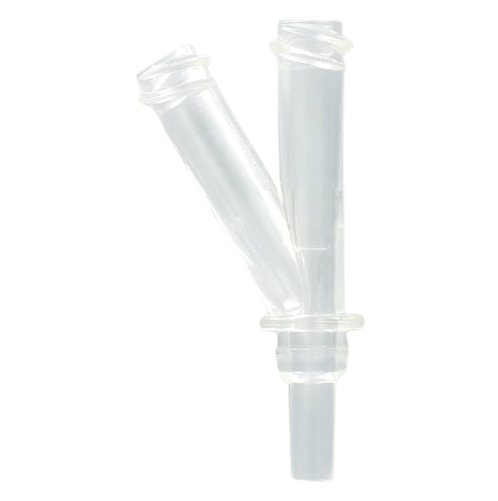 Y fittings with Luer Lock