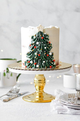 Buttercream Christmas Cakes | Sweet Art Bakery