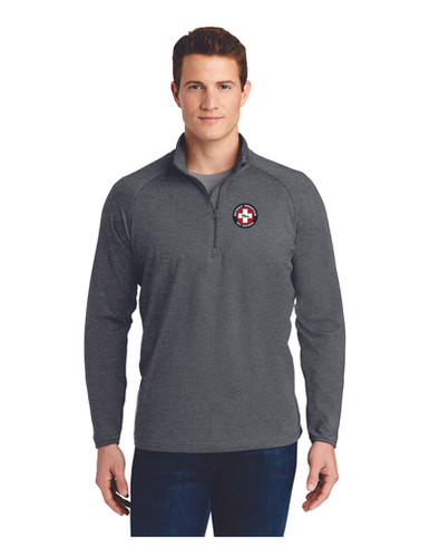 Mens 1/4 Zip ST850 with Embroidered Left Crest Logo | Infinite Ideas
