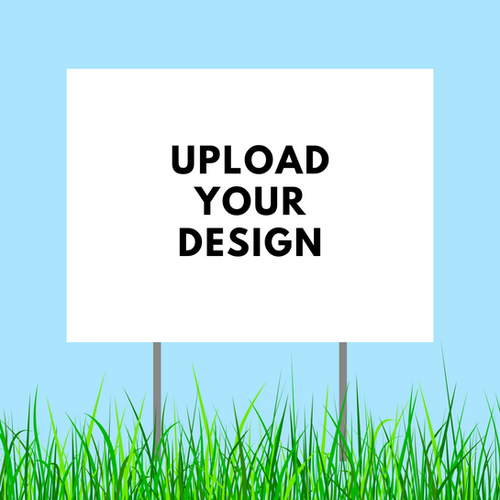 Yard Sign - Upload your artwork - 24x18 Single Sided | VCP, Inc.