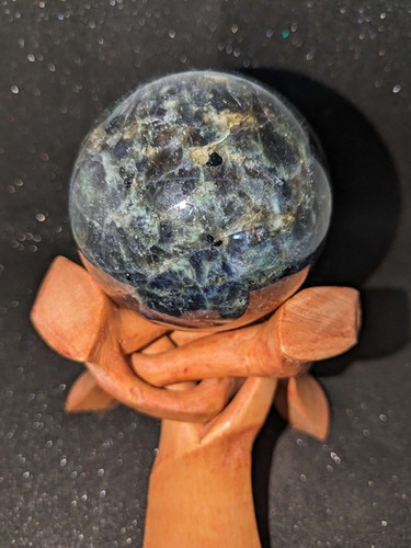 Iolite Sphere | Crystal D'Lites