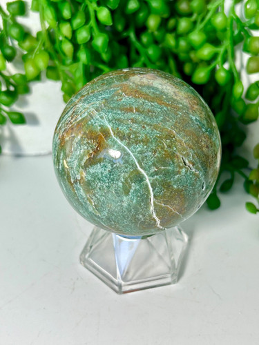 Australian Dragon Stone Sphere | Crystal D'Lites