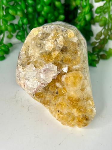 Citrine Cut Base Freeform (HTA) | Crystal D'Lites