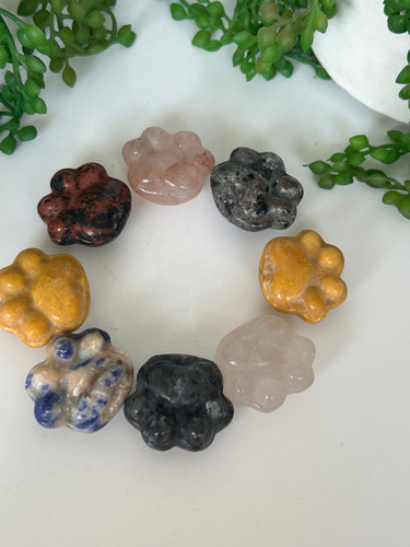 Crystal Paw Prints | Crystal D'Lites