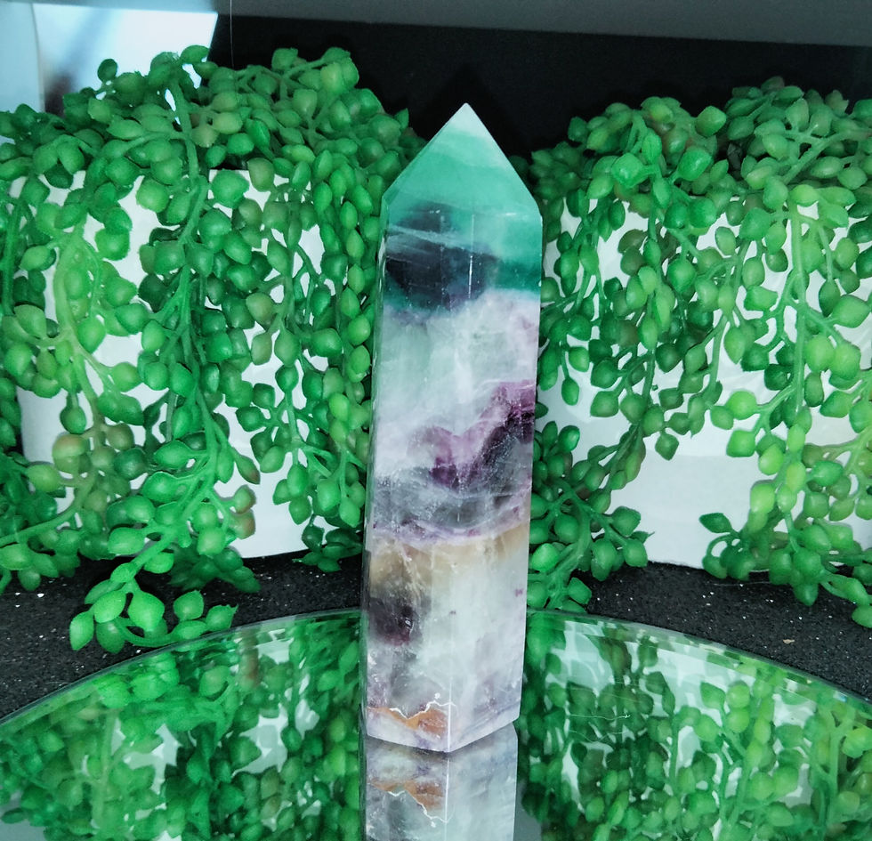 Fluorite Tower | Crystal D'Lites