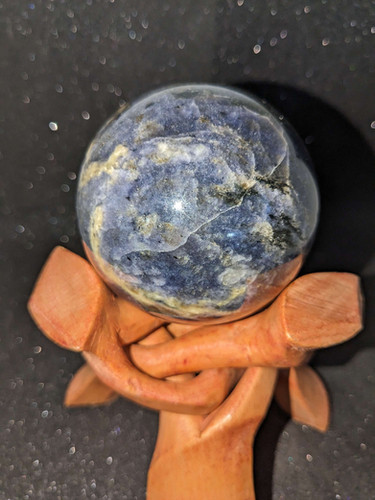 Iolite Sphere | Crystal D'Lites