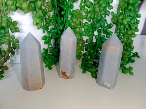 Angelite Point | Crystal D'Lites