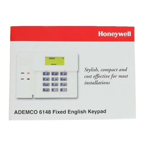 Honeywell / Ademco 6148 Fixed English Display Keypad (BRAND NEW/SEALED ...