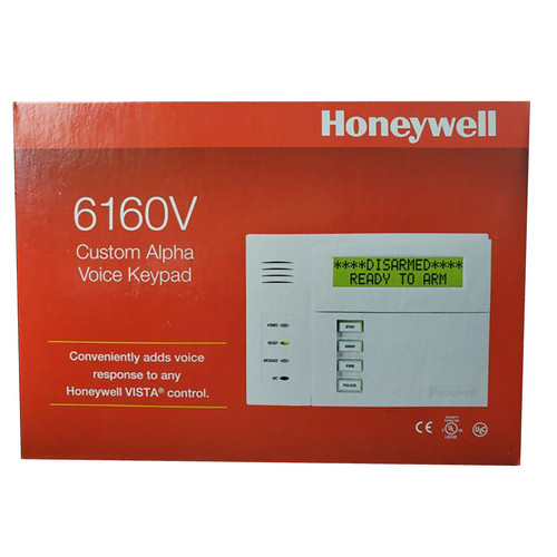Honeywell / Ademco 6160V Talking Alpha Display Keypad (BRAND NEW ...