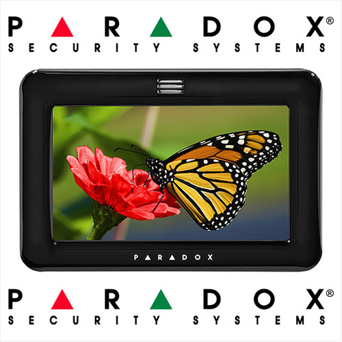 Paradox TM50 Touch Graphic Display Keypad - PIANO BLACK - (FREE Fast ...
