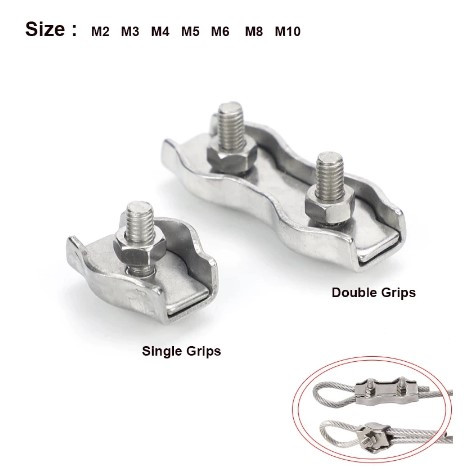 Stainless Steel Wire Clamps | QSLCOMMS