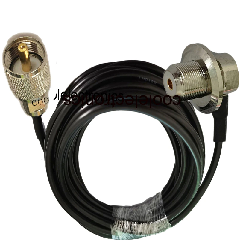 Mobile Antenna Mount with Coax - UHF (SO239/PL259) or N type | QSLCOMMS
