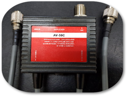 AV-35D Duplexer HF/49-470MHz | QSLCOMMS