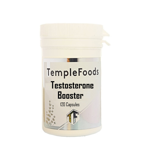 Natural Testosterone Booster 120 Capsules | Templefoods