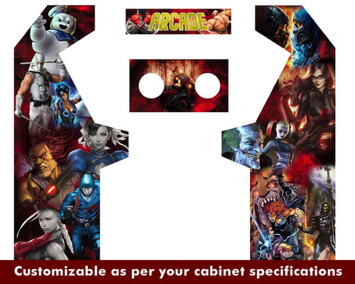 Villain Mashup Art & Vinyl | Arcade Graphics