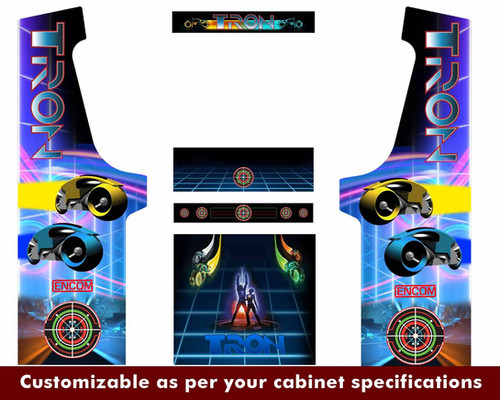 Tron Encom v9 Art & Vinyl | Arcade Graphics