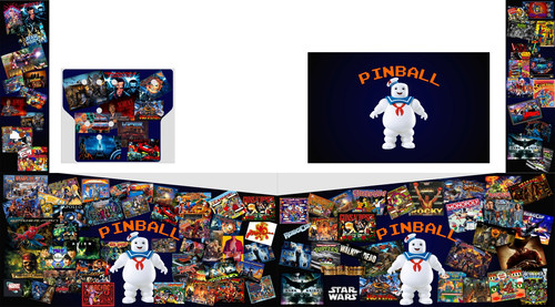 Pinball backglass collage Pinball Decals | Arcade Graphics