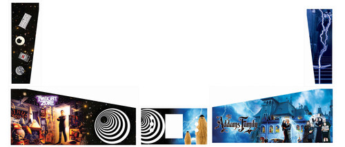 Pinball collage v2 Pinball Decals | Arcade Graphics
