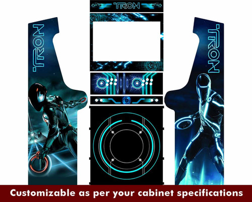 Tron v2 Art & Vinyl | Arcade Graphics