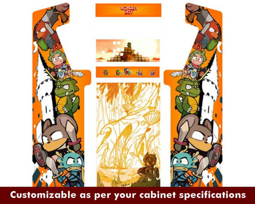 Wonderboy v2 Art & Vinyl | Arcade Graphics