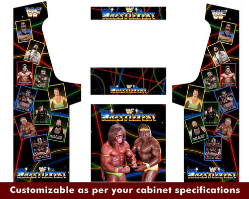 WWF Wrestlefest Art & Vinyl | Arcade Graphics