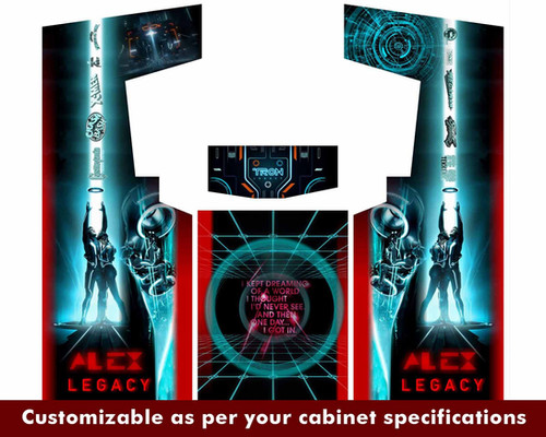 Tron v4 Art & Vinyl | Arcade Graphics