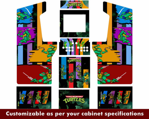TMNT v1 Art & Vinyl | Arcade Graphics
