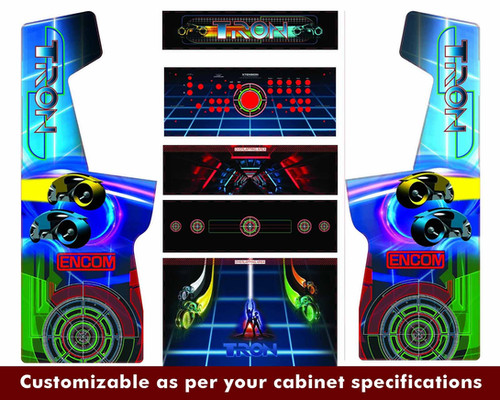 Tron Encom v8 Art & Vinyl | Arcade Graphics