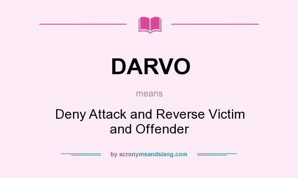 Understand DARVO and the Healing Role of Counselling