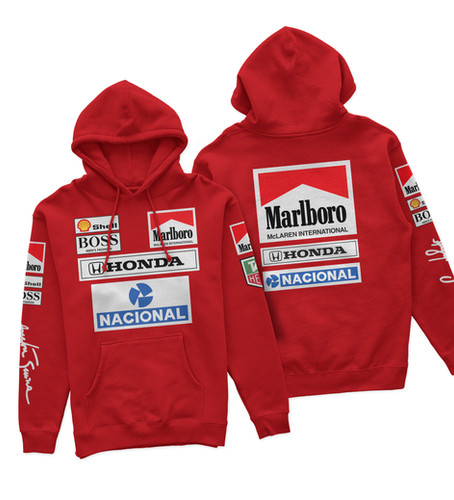 McLAREN Retro Senna Tribute | made in hunters