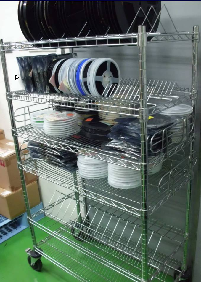 Wire Shelvings Singapore l SMT Reel Storage Rack