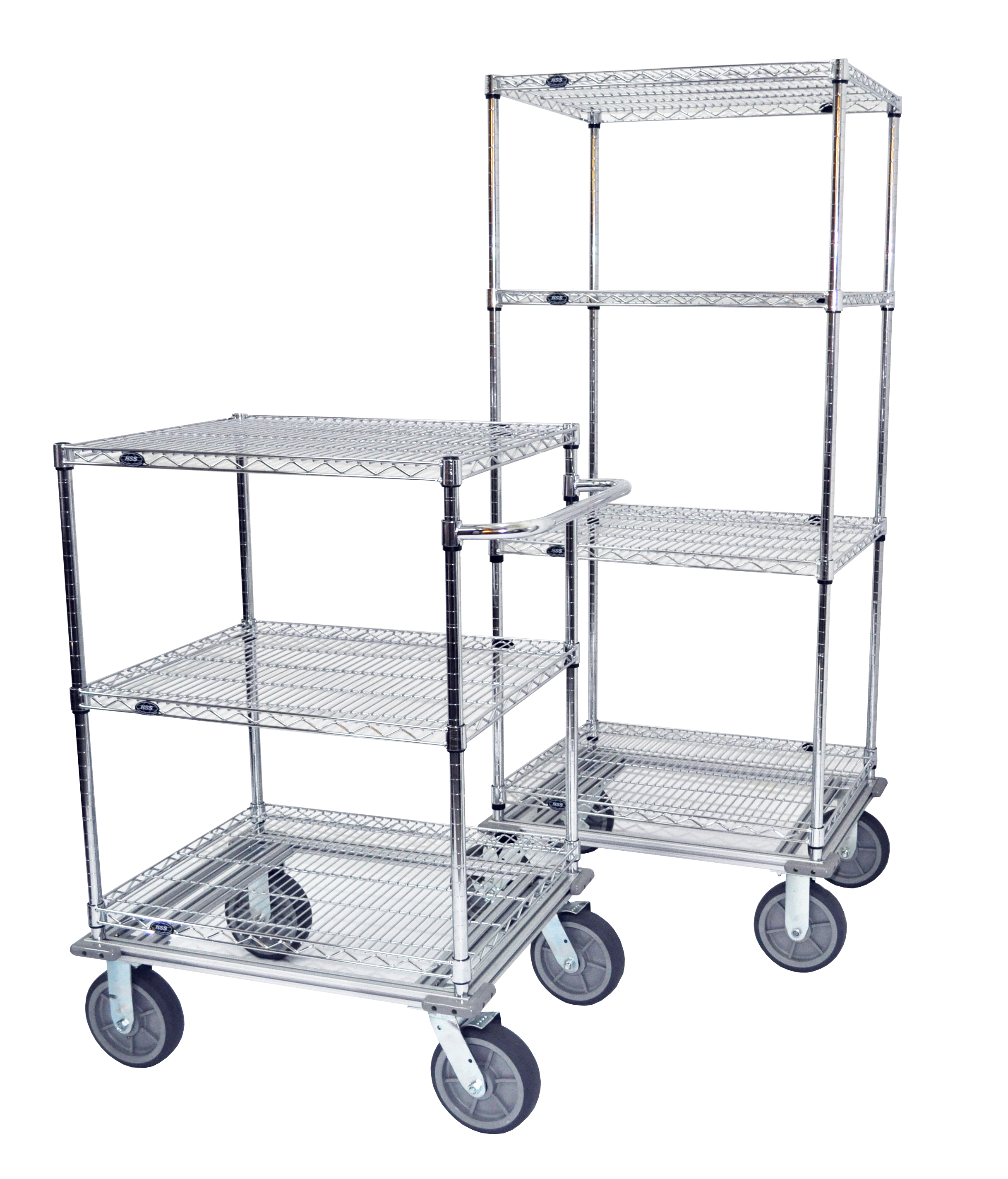 Wire Shelvings Singapore l Heavy Duty Picking Trolley