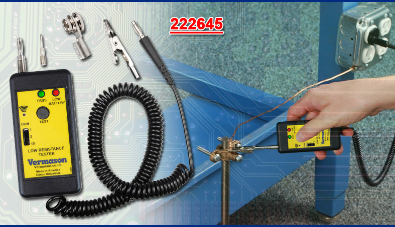 Latest Arrival- Low Resistance Tester With 10 Ohm Setting | Uni-Stat ...