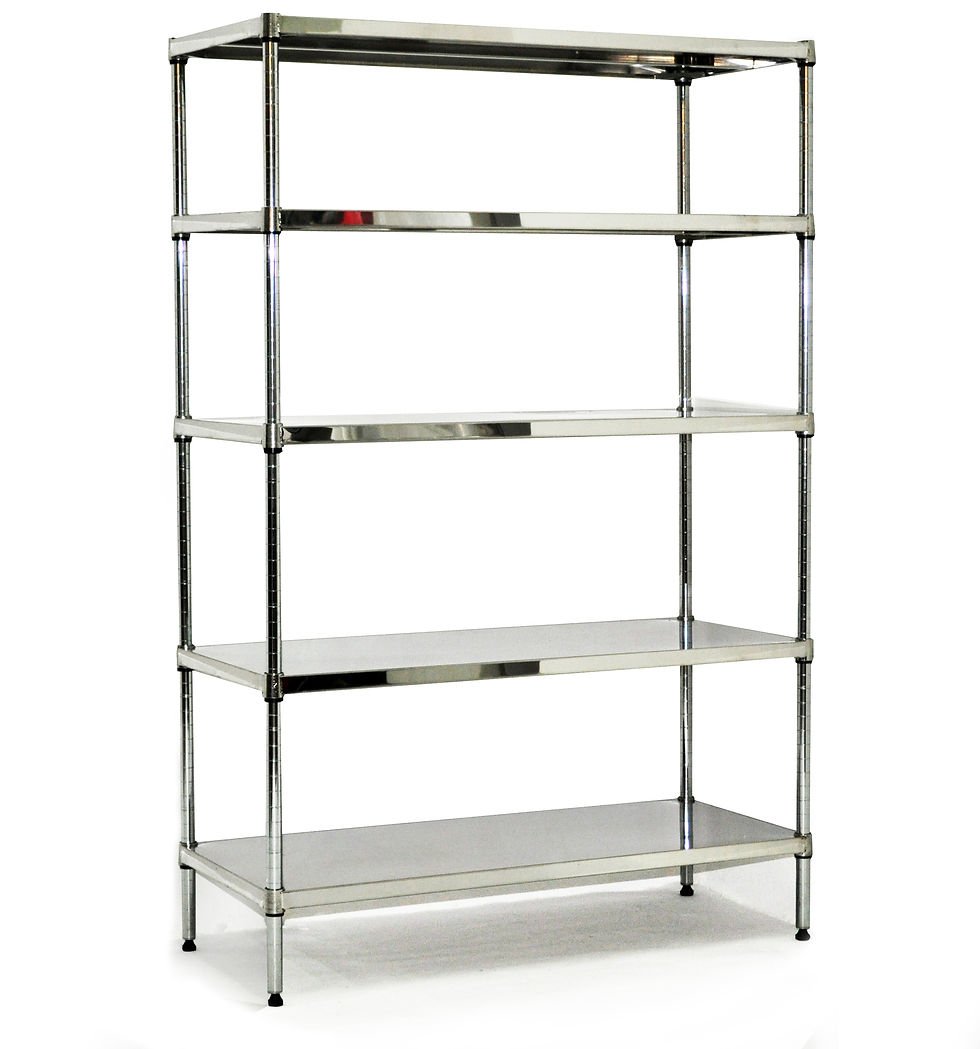 Stainless Steel Rack Singapore | Chrome-Plated Shelving