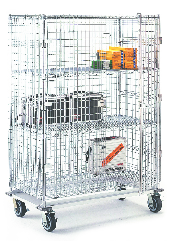 Wire Shelvings Singapore l Heavy Duty Security Cage or Cart
