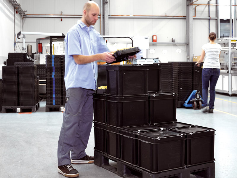 Conductive Rako Molded Containers