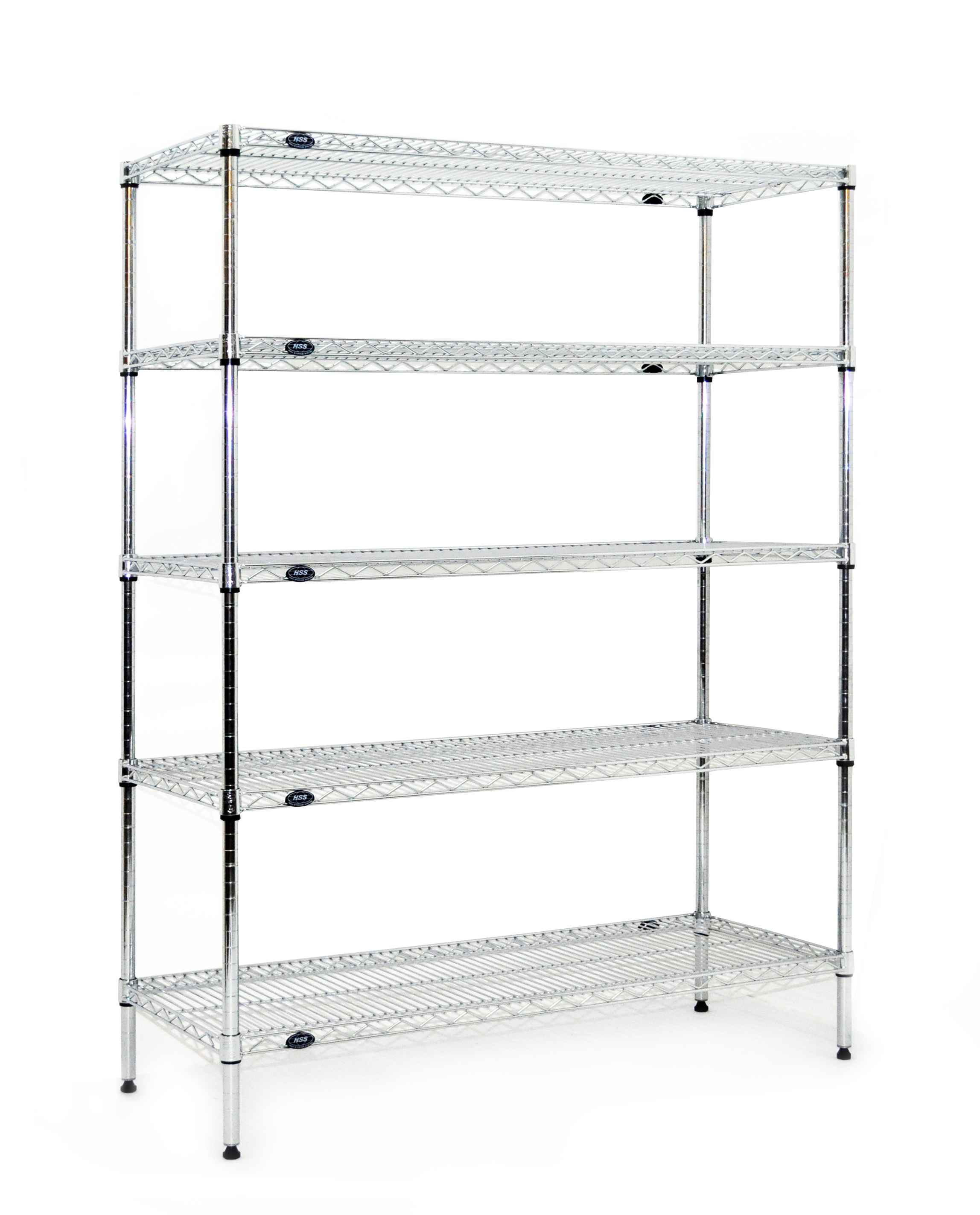 Steel Shelvings Singapore l Chrome Wire Shelving Rack