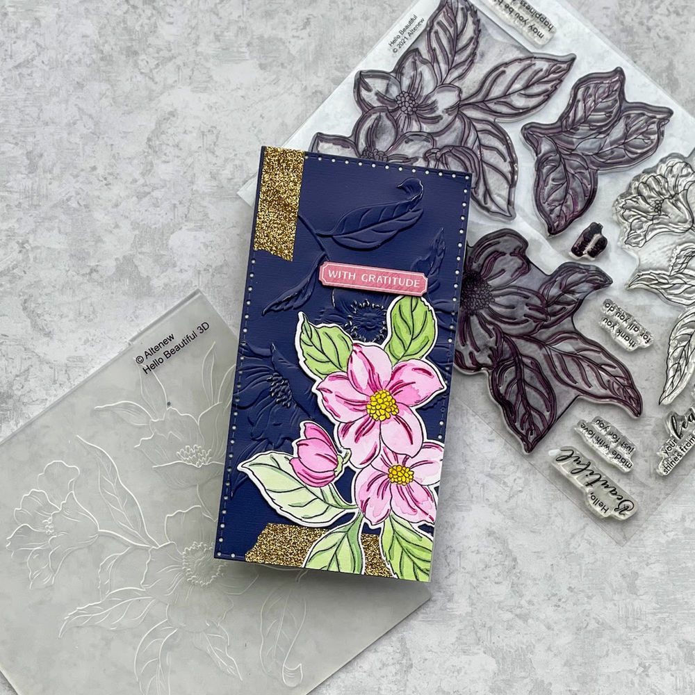 2-for-1 cards using Altenew Hello Beautiful Craft Your Life project kit