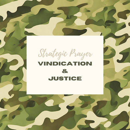 Strategic Prayer - For Vindication and Justice (Digital) | GMME