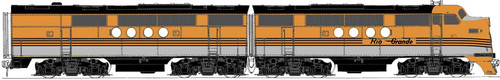 Sunset Models 3rd Rail EMC/EMD FT A&B Denver & Rio Grande Western ...