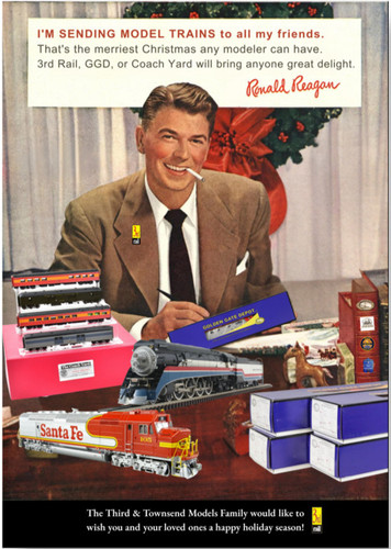 Third & Townsend Models Christmas Card Poster | Third & Townsend Models