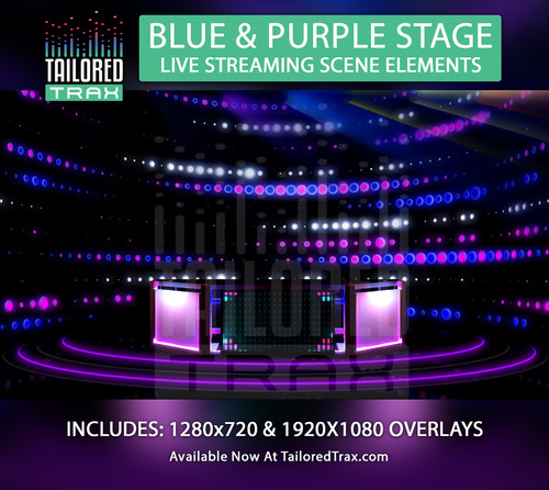 BLUE & PURPLE STAGE | Tailored Trax