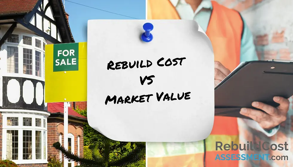 Understanding Rebuild Cost vs Market Value