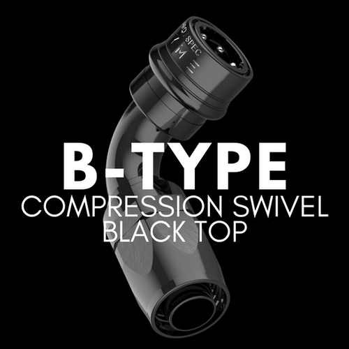 Dyme PRO/SPEC B-Type Reusable Swivel (BLACK TOP) | DYME-PSI