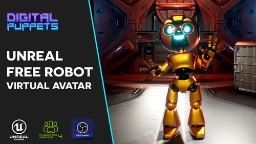 Robot Realtime Unreal Virtual Avatar | Digital Puppets